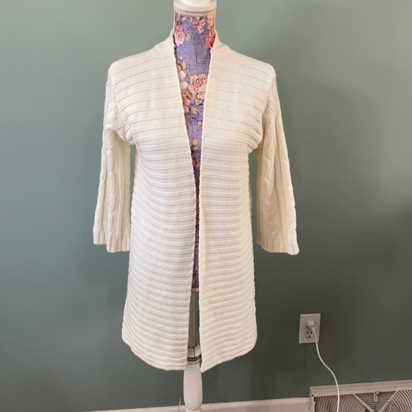 Sundance | Sweaters | Sundance Catalog Small Ivory Open Striped 34 ...